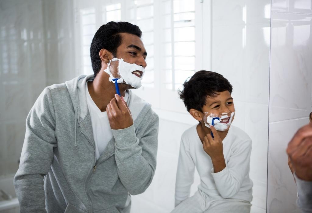How To Teach A Kid To Shave: A Guide For Men