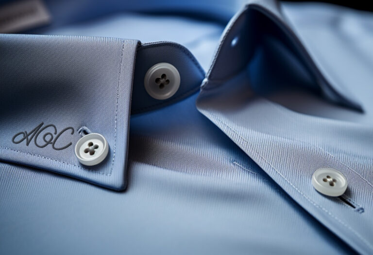 Monogram Rules | Embroidered Initials On Men's Dress Shirts